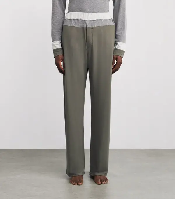 HOMEBODY Two-tone Lounge Trousers