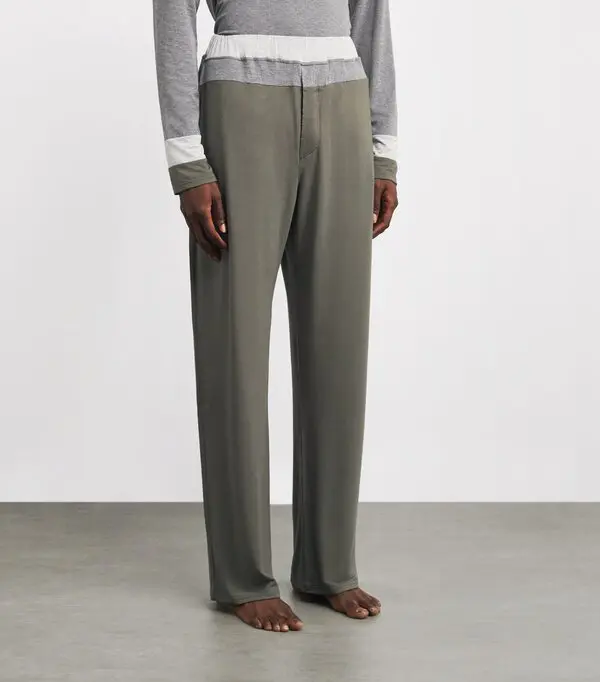 HOMEBODY Two-tone Lounge Trousers