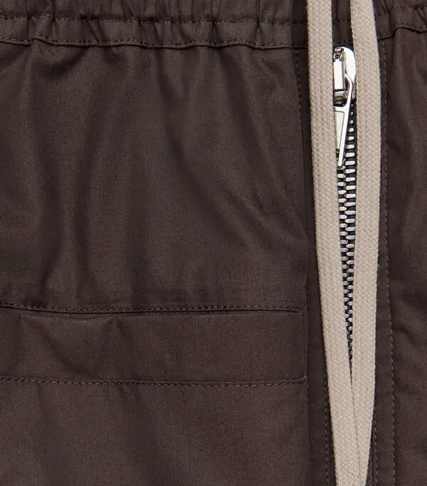 Rick Owens Bela Cargo Shorts - Brown