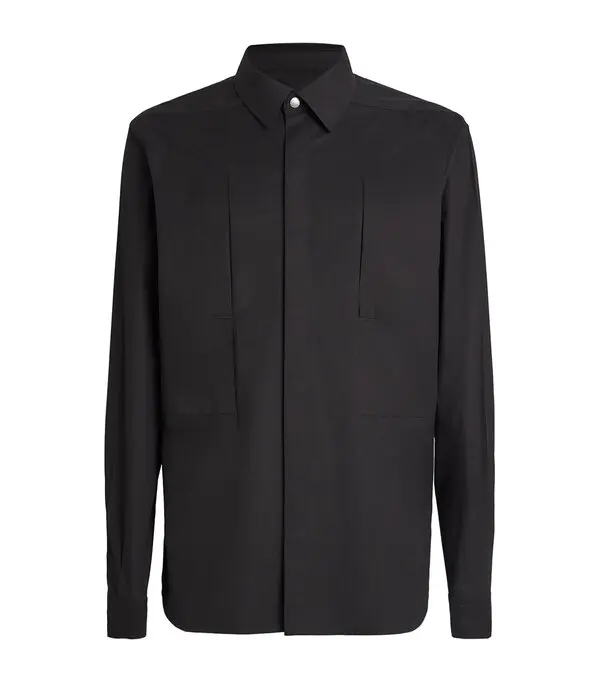 Rick Owens Cotton Fog Overshirt