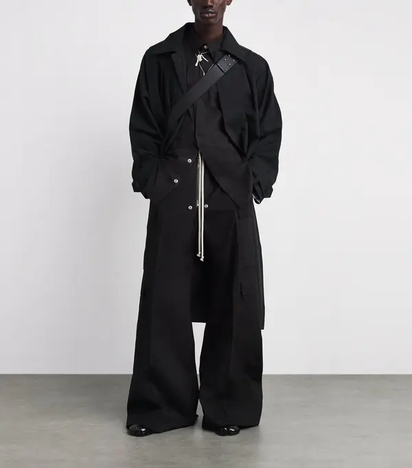 Rick Owens Cotton Fog Overshirt