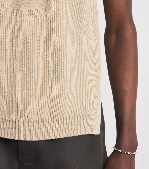 Rick Owens Virgin Wool Jacquard Tank Top