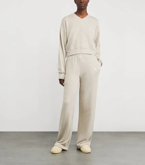 Eterne Cotton-blend Wide-leg Sweatpants