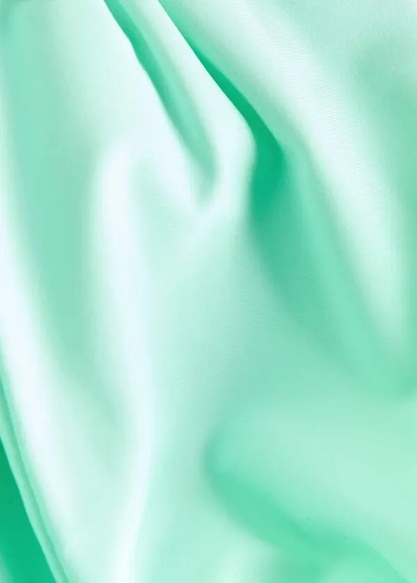 AWAY THAT DAY Cannes Gathered Bikini Top - Mint