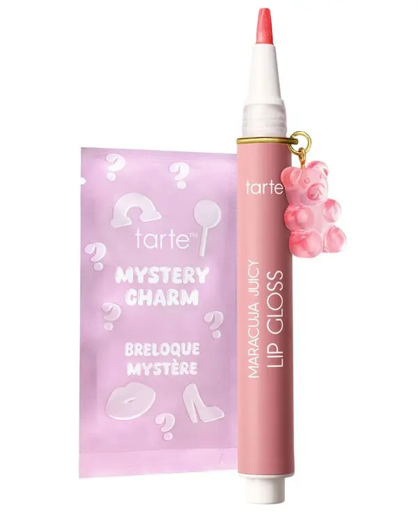 TARTE Limited-edition Maracuja Juicy Lip Gloss With Charm - Melon Spritz