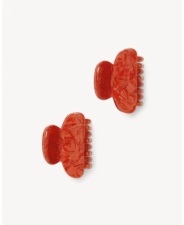 MACHETE Twin Heirloom Claw Clips - Poppy