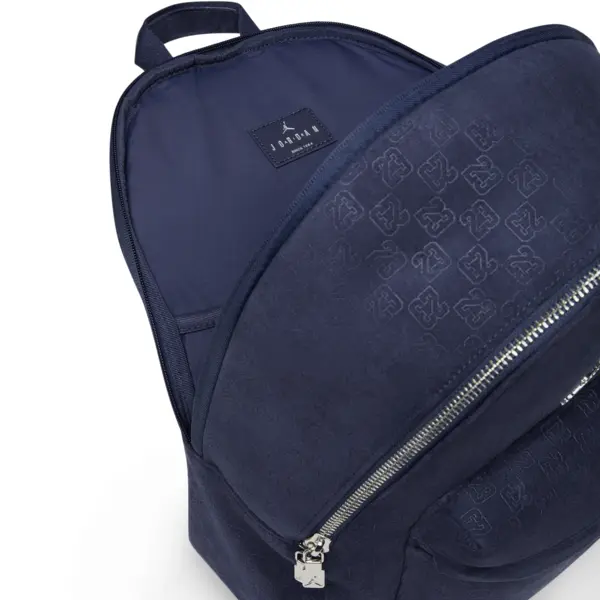 JORDAN Suede Monogram Backpack