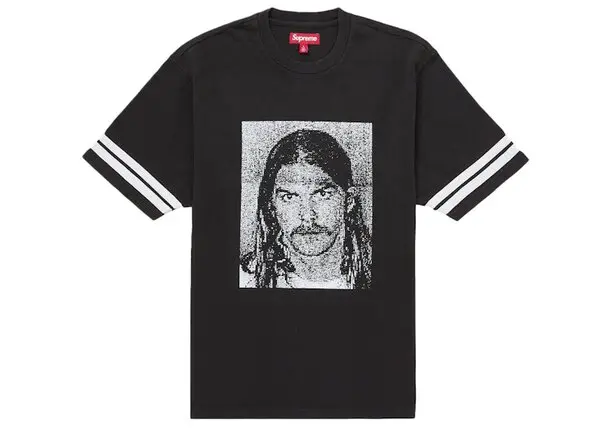 Supreme Dash Snow Short Sleeve Top - Black