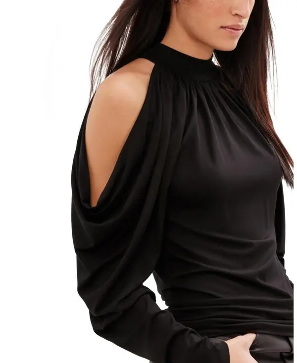 MARCELLA Perry Cold Shoulder Top