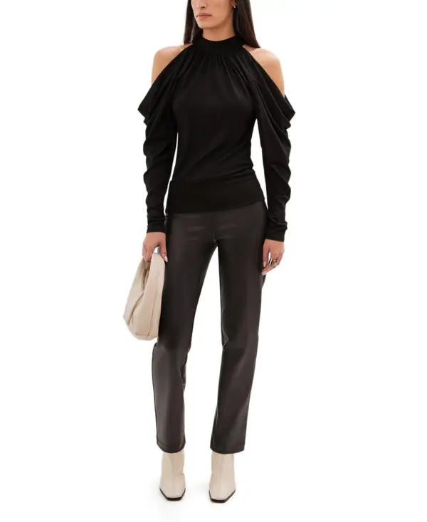 MARCELLA Perry Cold Shoulder Top