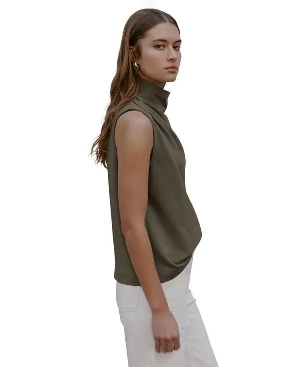 MARCELLA Finch Top - Olive