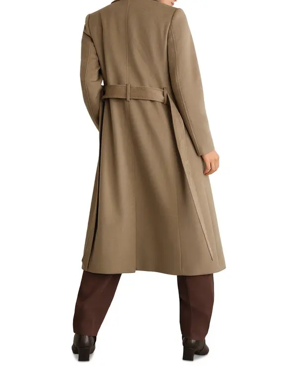 HOBBS LONDON Livia Wool Coat - Neutral