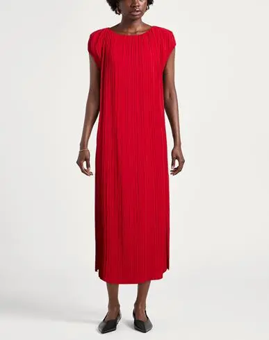 Alpha Studio Polyester Maxi Pleated Dress
