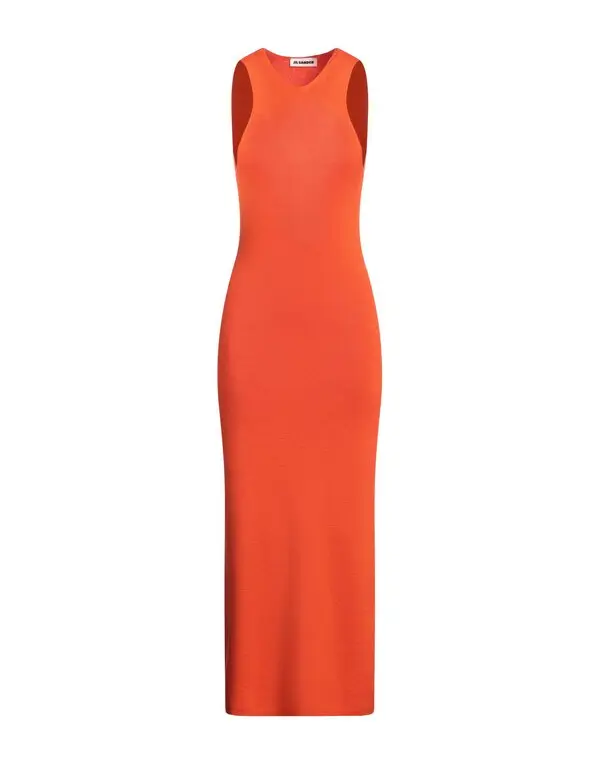 JIL SANDER Midi Wool Dress