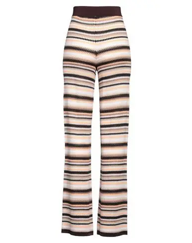 Missoni Wide-leg Crochet-knit Pants - Brown
