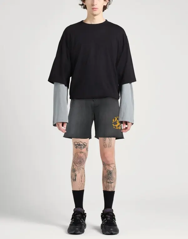 Amiri Cotton Fleece Athletic Shorts