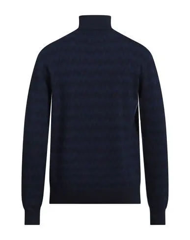 Missoni Turtleneck Wool Cashmere Knit - Blue
