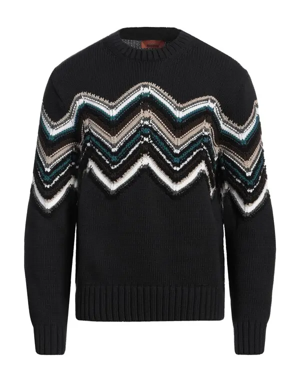 Missoni Intarsia-knit Crewneck Sweater