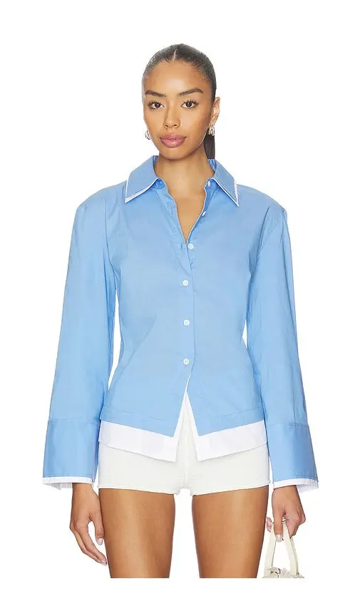 Veronica Beard Bonnie Button-down Shirt