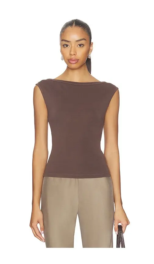 ST. AGNI Organic Cotton Ballerina Top
