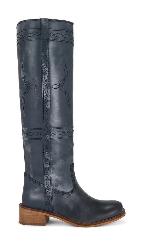DICO COPENHAGEN Ann Gaucho Boot With Western Stitchings