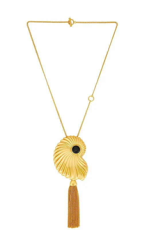 JULIETTA Aveline Tasseled Necklace - Gold
