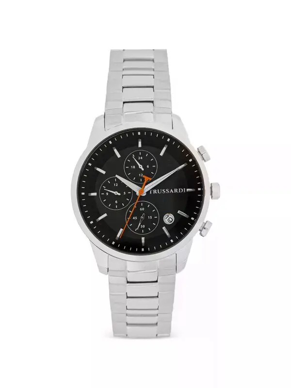 TRUSSARDI Chronograph 45mm Watch - Black