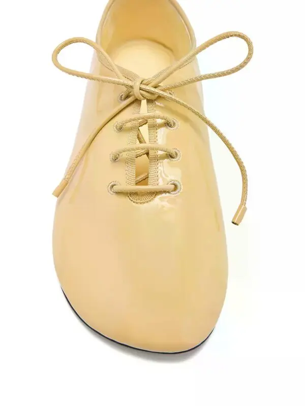 Proenza Schouler Glove Lace-up Ballerina Flats