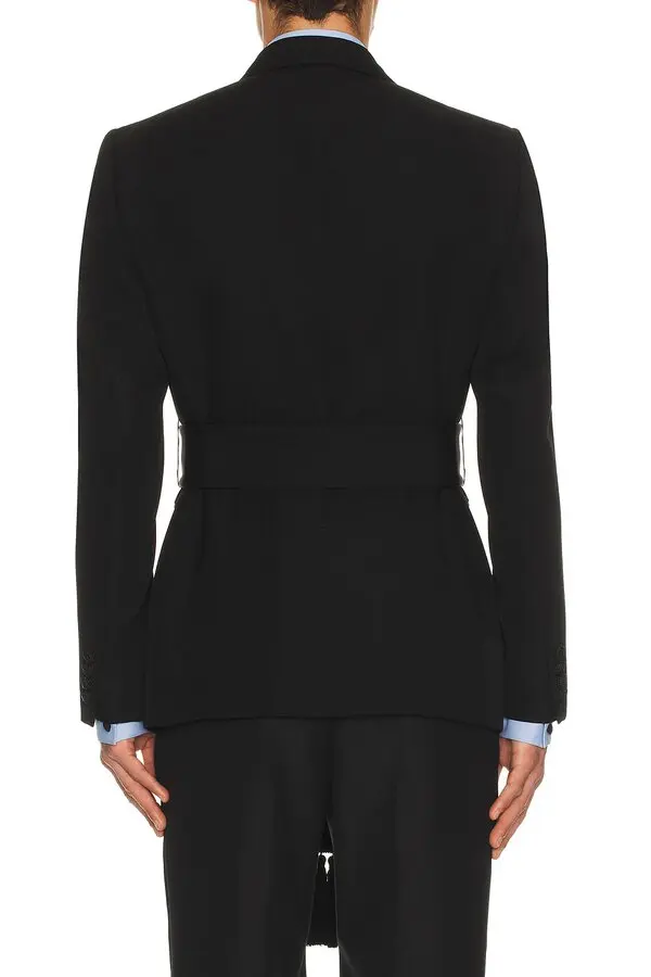 Valentino Garavani Classic Blazer Jacket In Black