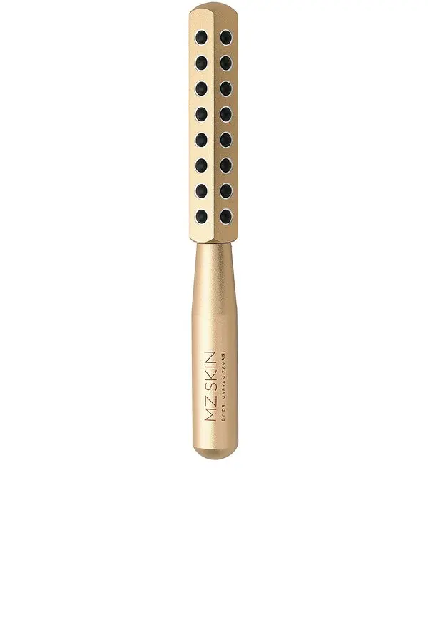 MZ SKIN Tone & Lift Germanium Contouring Facial Roller In Metallic Gold - N,a
