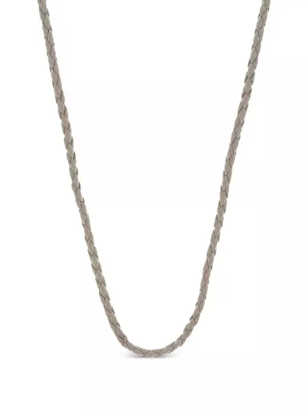 BUDDHA MAMA Cord Necklace - Grey