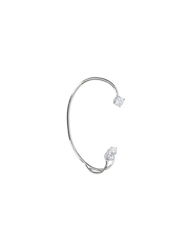 PANCONESI Three Point Ear Cuff - Silver