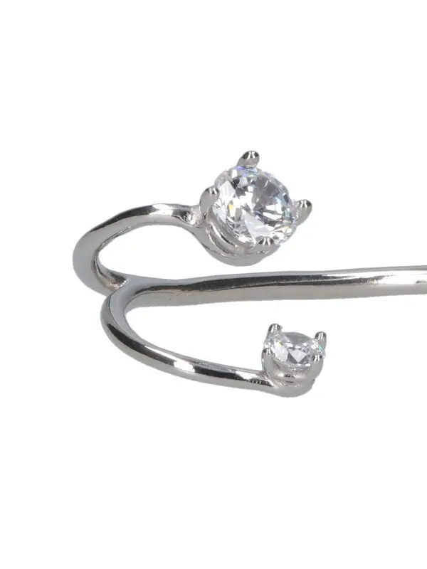PANCONESI Three Point Ear Cuff - Silver