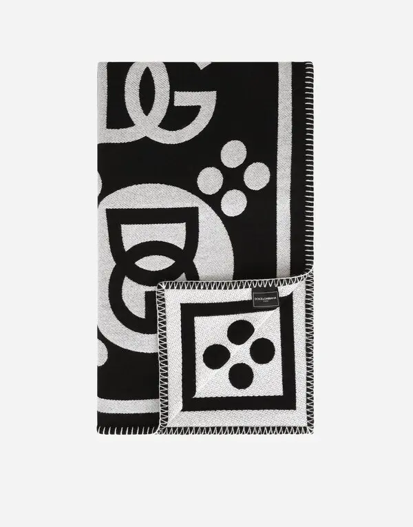 Dolce & Gabbana Wool Jacquard Blanket