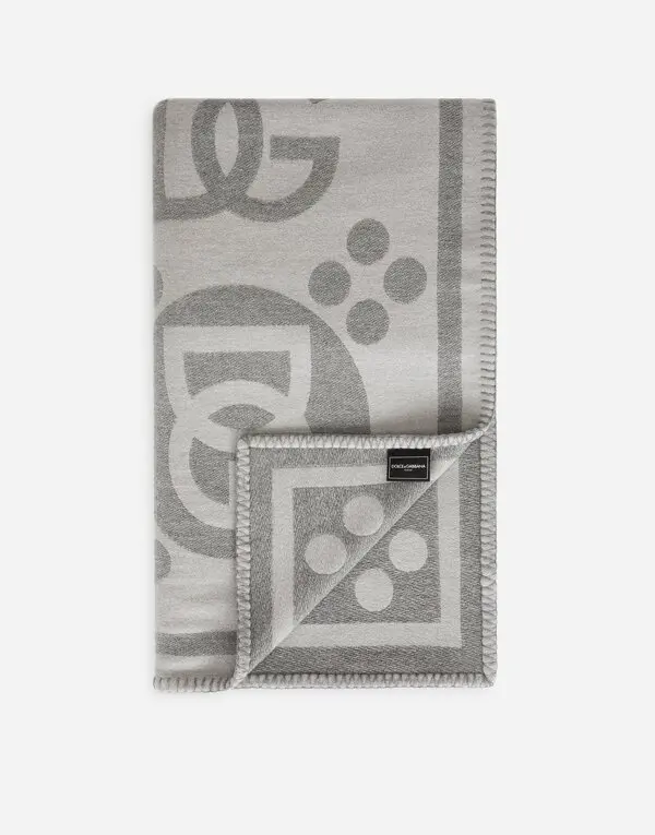 Dolce & Gabbana Wool Jacquard Blanket