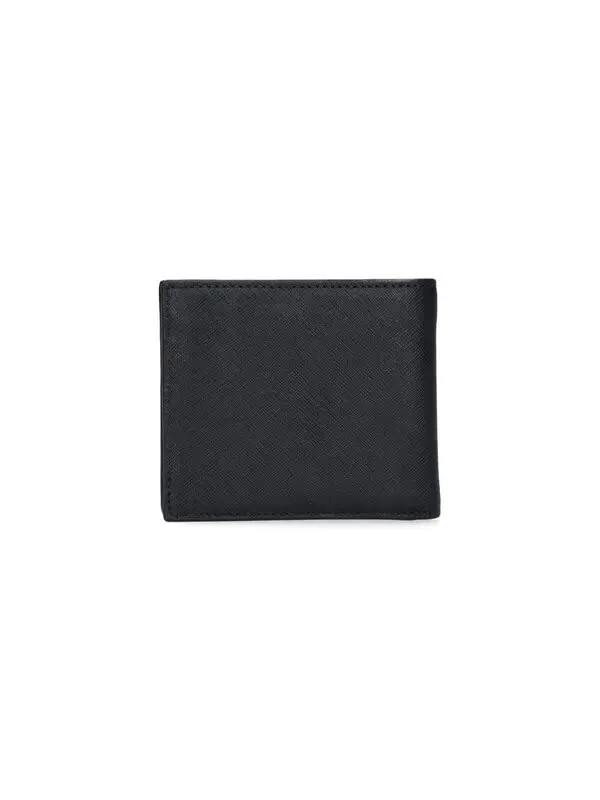 VIVIENNE WESTWOOD Orb' Bi-fold Wallet - Black