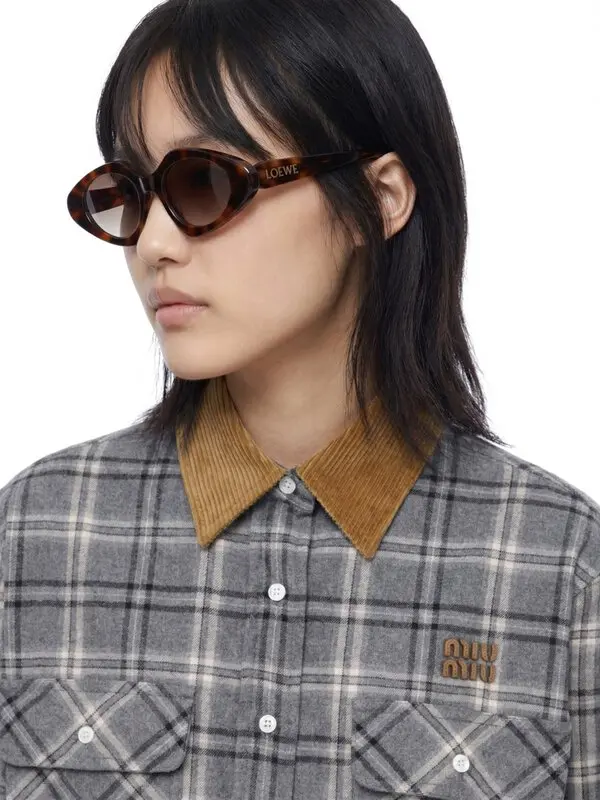 Loewe Triangle Slim Sunglasses