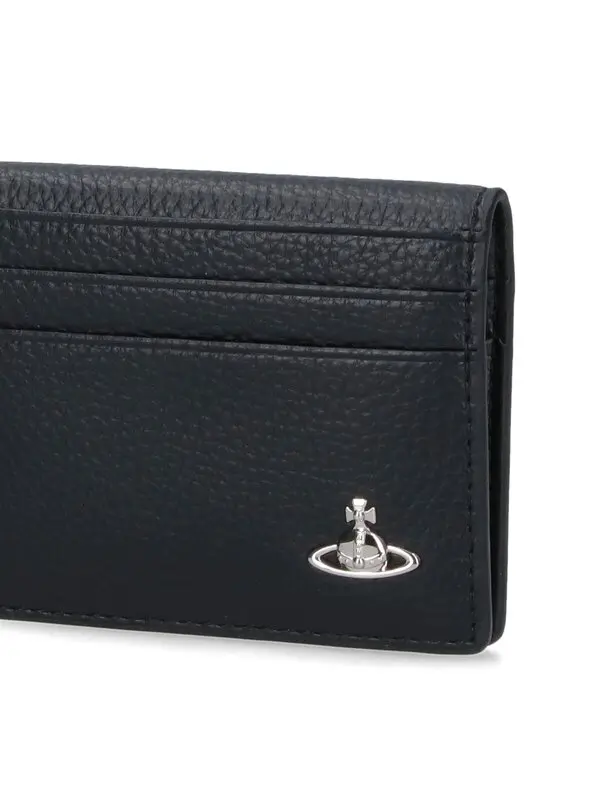 VIVIENNE WESTWOOD Bi-fold Card Holder "orb