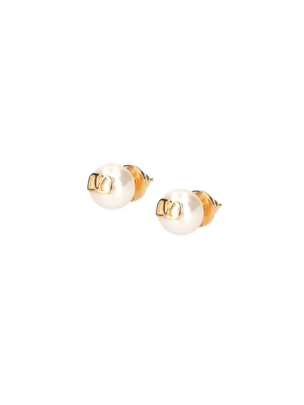 Valentino Garavani Vlogo Signature Earrings - Gold