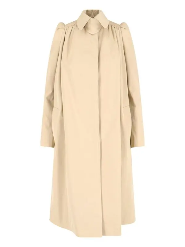 Alexander McQueen Cotton Trench Coat