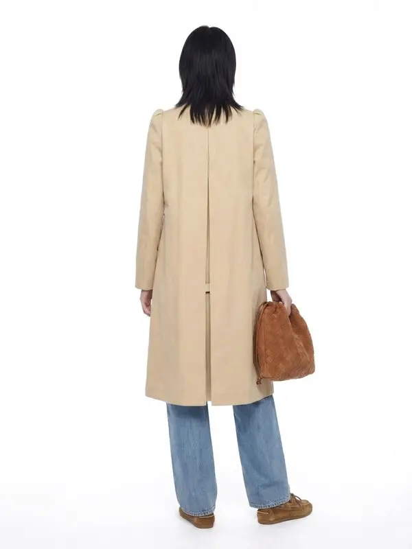 Alexander McQueen Cotton Trench Coat