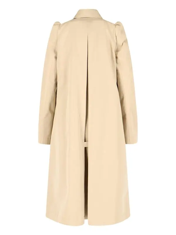 Alexander McQueen Cotton Trench Coat