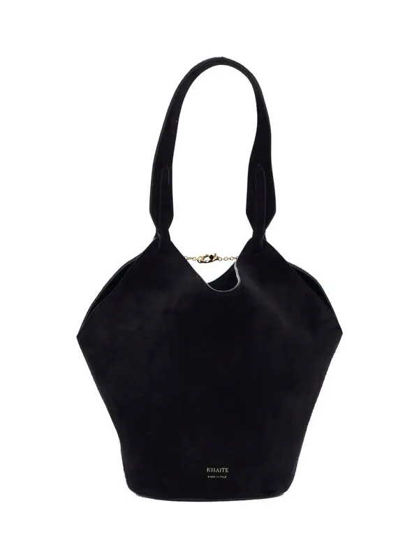 Khaite Small Lotus Bag - Black