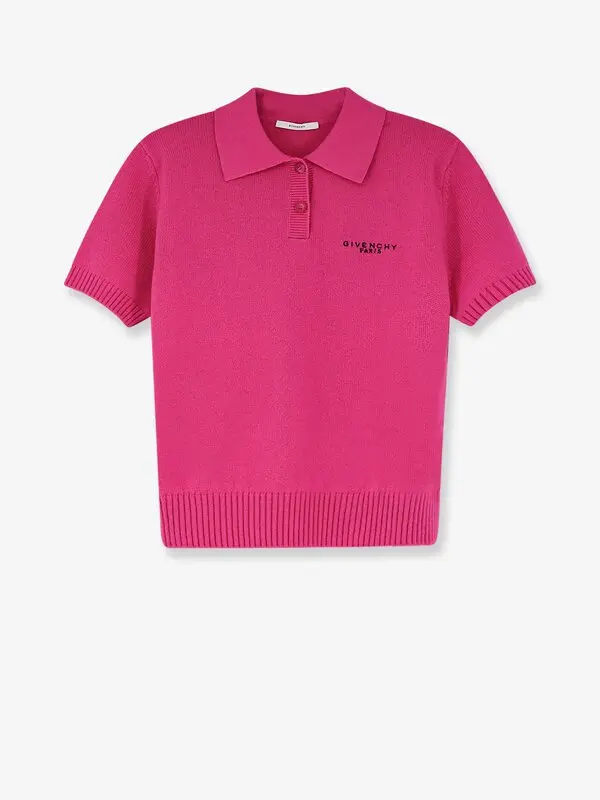 Givenchy Wool And Cashmere Polo Shirt
