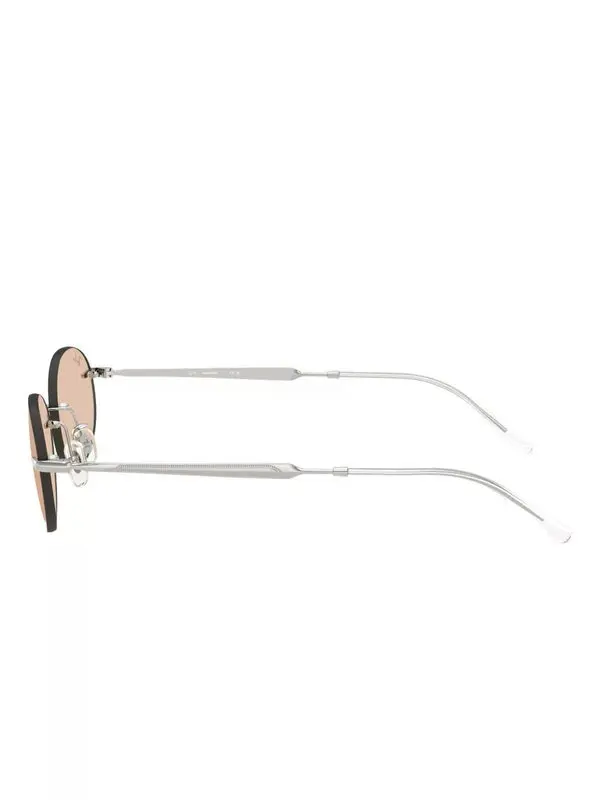 Ray-ban Rimless Oval Sunglasses