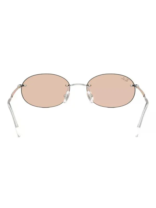 Ray-ban Rimless Oval Sunglasses