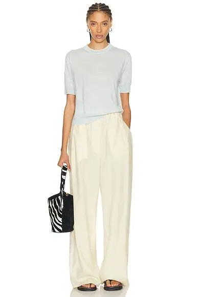 JIL SANDER Short Sleeve Top - Sky