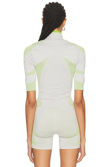 Casablanca Seamless 1/4 Zip Top