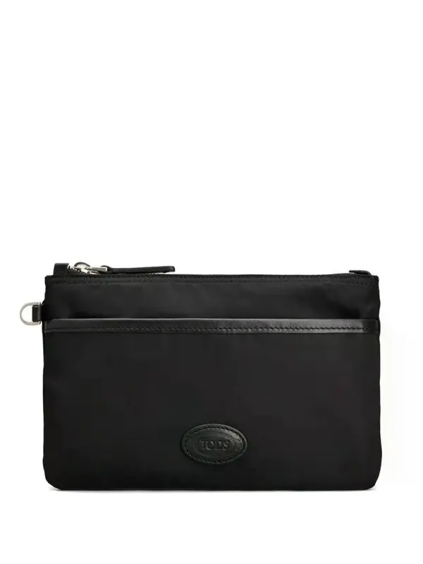 TOD'S Zip-fastening Pouch - Black