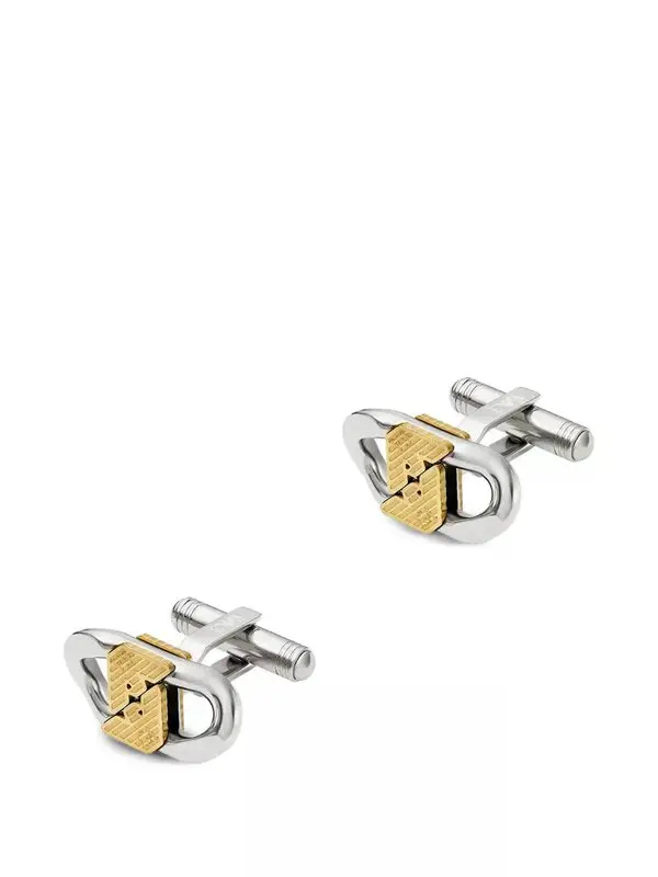 Emporio Armani Logo-detail Cufflinks